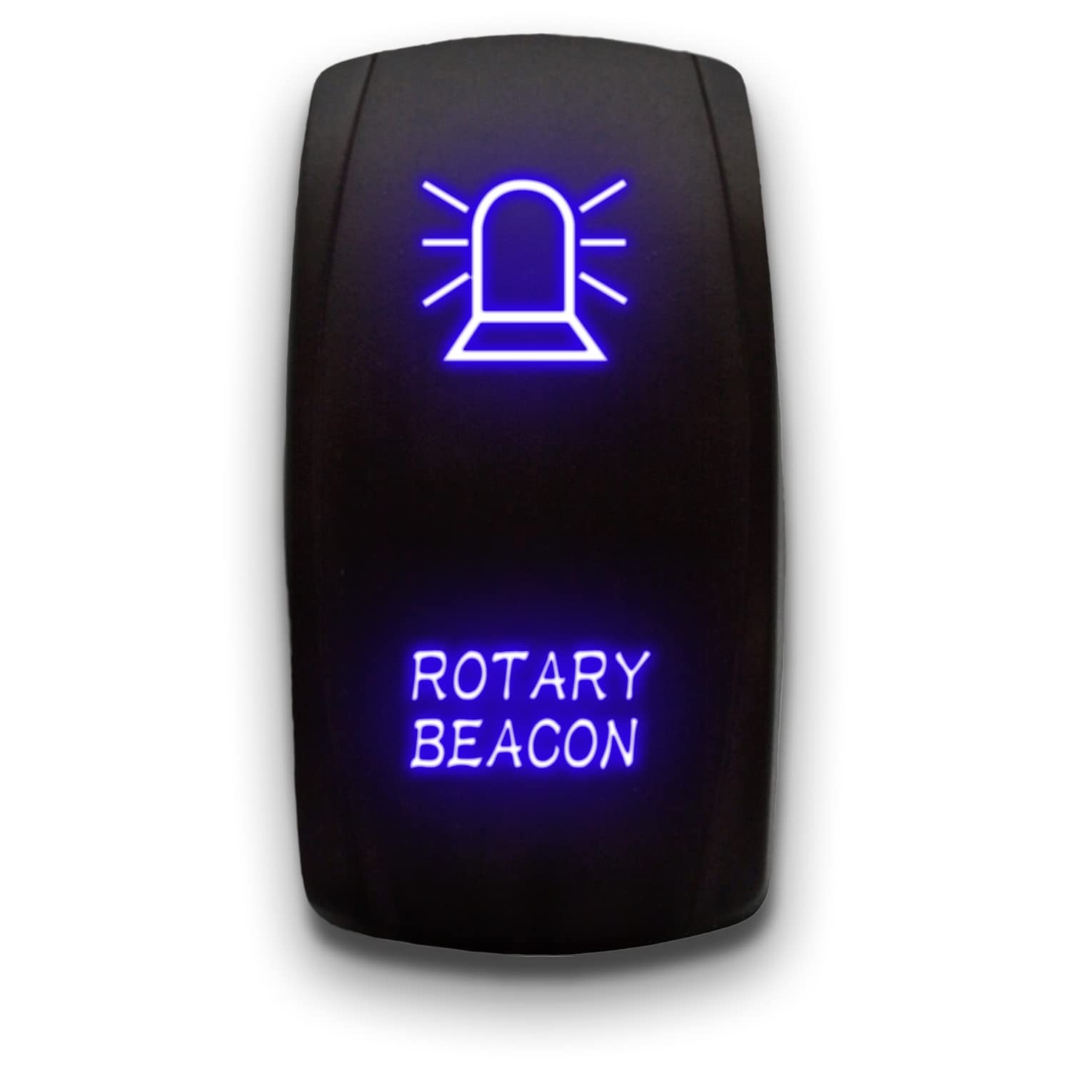 Amazon.com: ROTARY BEACON - Blue - STARK 5-PIN Laser Etched LED Rocker ...