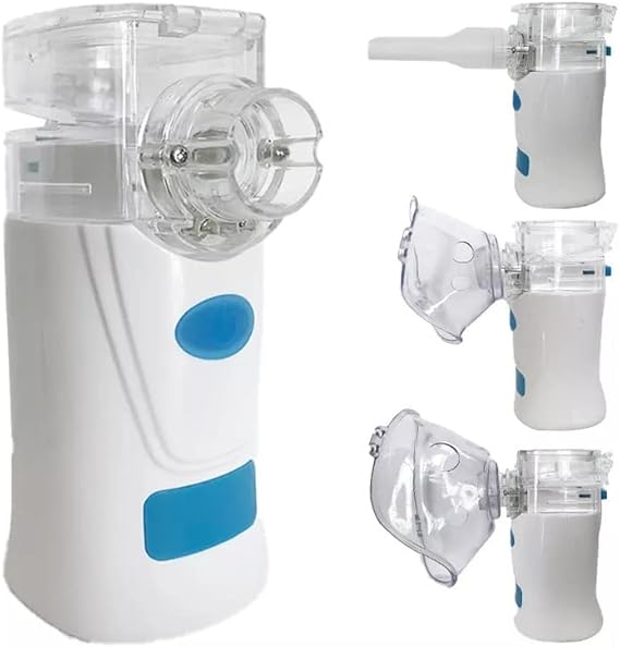 Nova Living Portable Nebuliser Inhaler Machine Washing Nose Throat ...