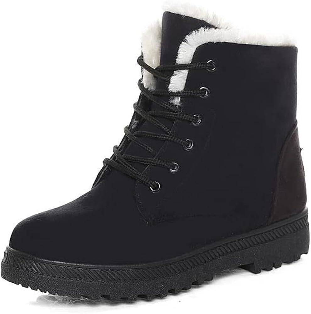 Amazon SHIBEVER Winter Snow Boots For Women Warm Fur Lined Ankle amazon-shibever-winter-snow-boots-for-women-warm-fur-lined-ankle
