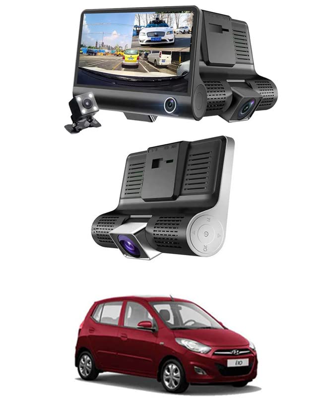 AYW 4inch 3Way Car DVR Camera 3 Lens/170 Degree/Wide Angle Car Camera ...