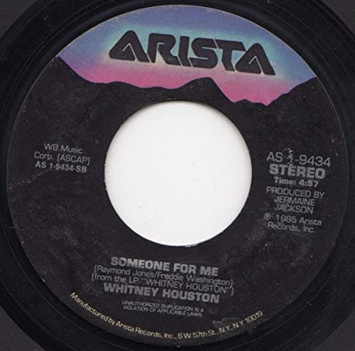 Amazon.com: Someone For Me - Whitney Houston 7" 45: CDs & Vinyl