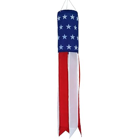 Amazon.com : G Ganen 40-inch American Flag Windsock (3.3 Feet). Stars ...