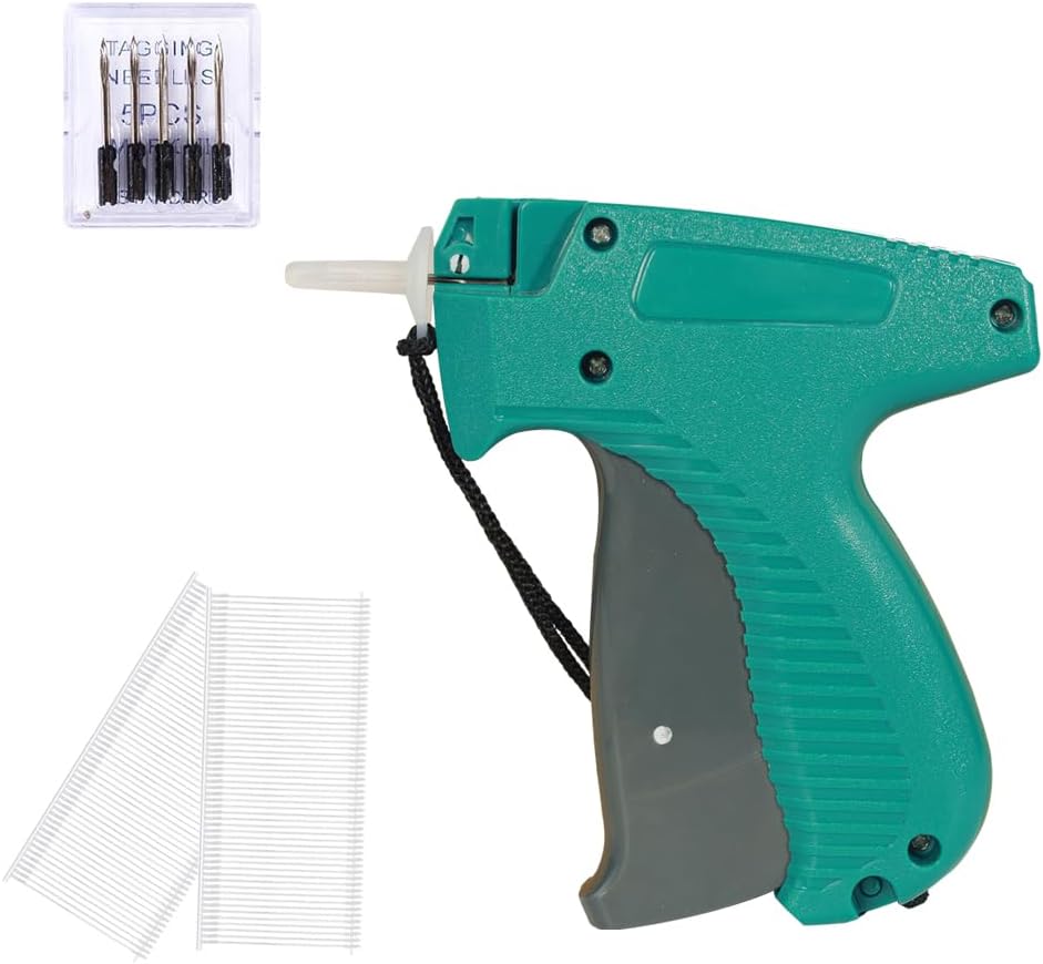Amazon.com: lopopvsys Clothes Tagging Gun - 2000 White Paper Labels - 5 ...