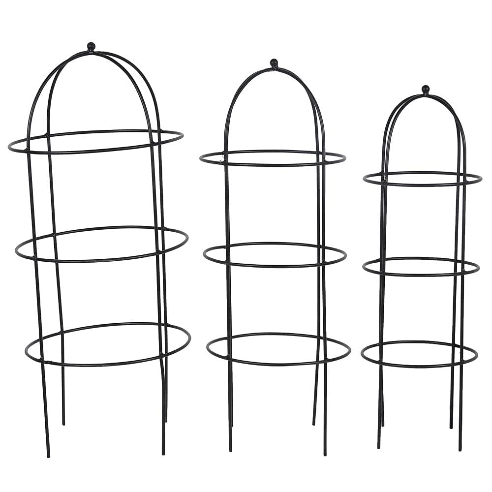 GIG Handicrafts Trellis Plant Support Stands 3 Pcs Stand for Climbing ...