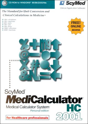 Medicalculator Hc 2001: Medical Calculator System Personal Edition for ...