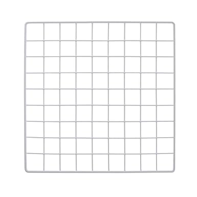 Amazon.com: Mini White Grid Panel 14" W x 14" H 1.5" Squares Grid Panel ...