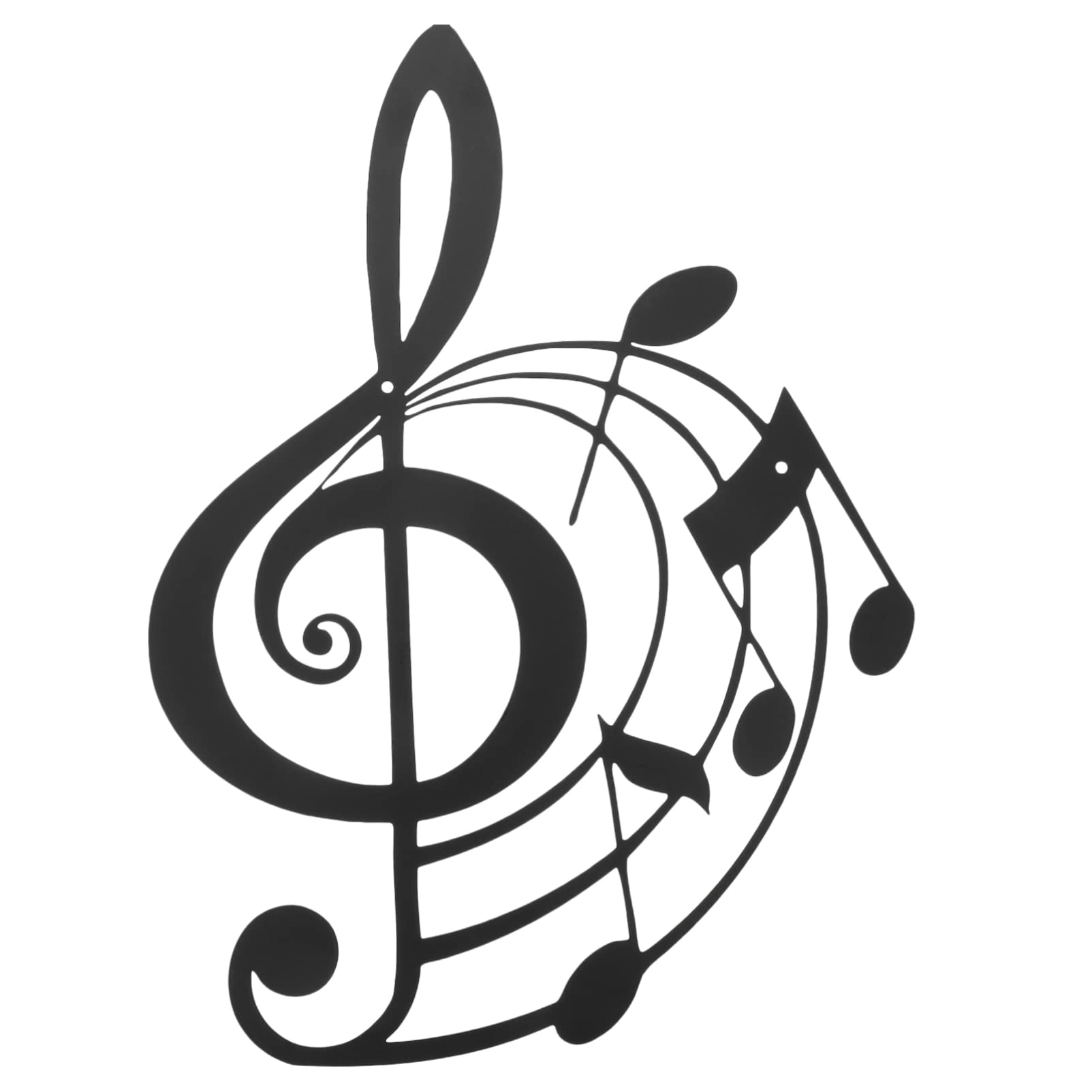 Fancy Treble Clef Designs