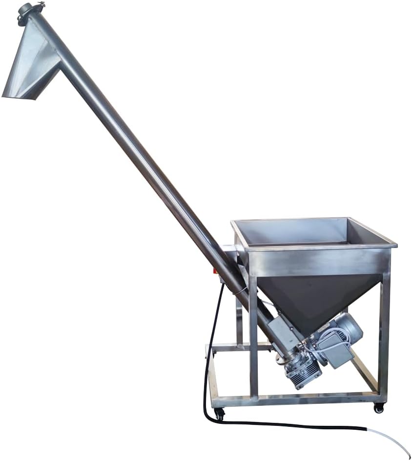 Amazon.com: INTBUYING Screw Powder Feeding Machine Automatic Feeder ...