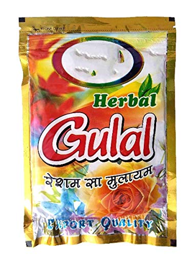 Buy Economy Set of 5 Herbal Holi Gulal -HF- 500 Grams of Holi Gulal ...