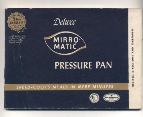 Mirro-Matic Recipes Directions and Timetables Instruction Book: unknown ...