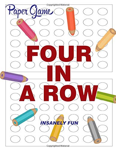 Four in a Row: Paper Game: Shahin, A.: 9798646006562: Amazon.com: Books