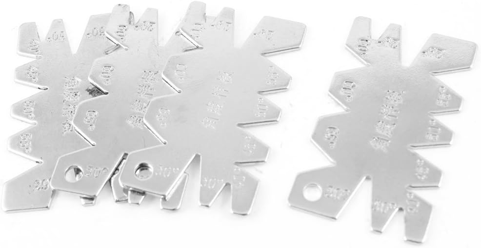 sourcingmap Stainless Steel Thread Measuring Gauge Screw Pitch Grinding ...