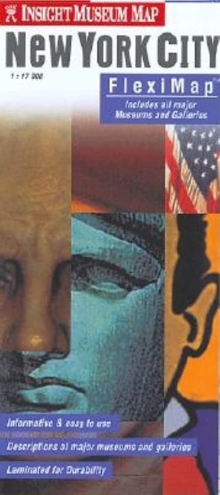 New York City Insight Museum Map (Museums & Galleries Map S.) : Insight ...