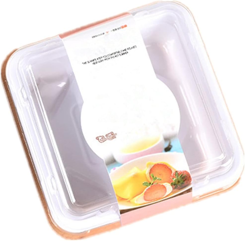 Amazon.com: 50 Pcs Disposable Pastry Packaging Boxes Baked Square Small ...