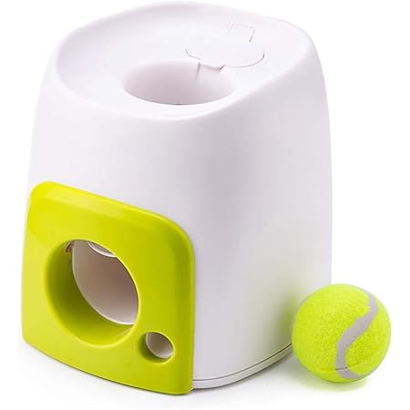 Amazon.com: Zerone Automatic Dog Ball Reward, Dog Food Reward Machine ...
