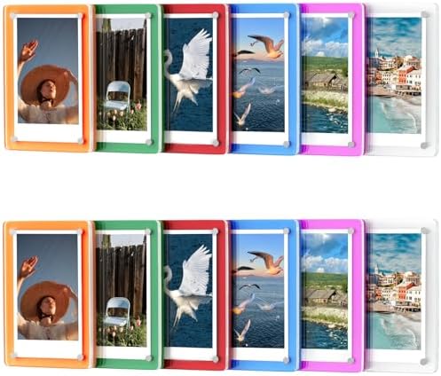 Amazon.com - WINKINE Polaroid Magnets Frame for Refrigerator, 2x3 ...