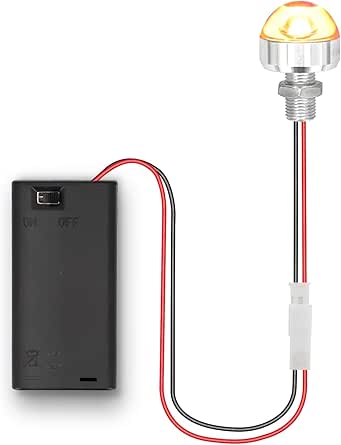 Amazon.com: LED Battery Kit AA Battery Holder with LED Lamp Bulb ...