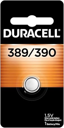 Duracell - 389/390 1.5V Silver Oxide Button Battery - Long-Lasting ...