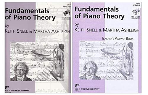 Piano Theory: Fundamentals of Piano Theory Level 1 One with Teacher's ...