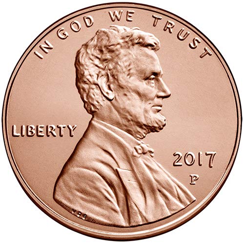 2017 P & D BU Lincoln Shield Cent Choice Uncirculated US Mint 2 Coin ...