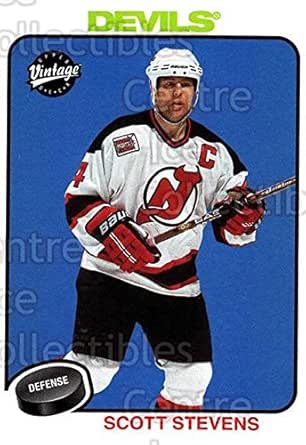 Amazon.com: (CI) Scott Stevens Hockey Card 2001-02 UD Vintage (base ...
