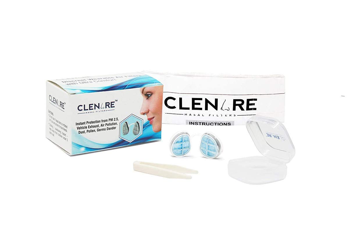 Clenare Invisible Nasal Filter Body (SMALL ROUND) - (Pack of 1) Defense ...