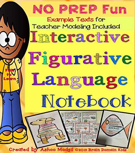 Interactive Figurative Language Notebook: Figurative Language Mini ...