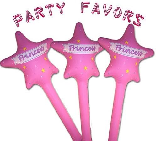 Amazon.com: RBD Princess Inflatable Wands 15" (Pack of 15) : Toys & Games