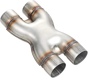 Unifizz 3 Inch Inlet X Pipe - Universal Stainless Steel Diesel X-Pipe ...