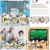 Amazon.com - YLOLUL 4 Folding Soccer Picture Frame Wood Sport Balls ...