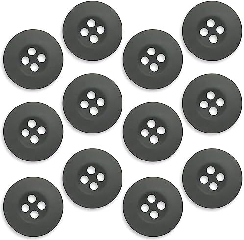 Amazon.com: 12 Pcs Foliage Green Sewing Buttons 0.75 inch Army Military ...