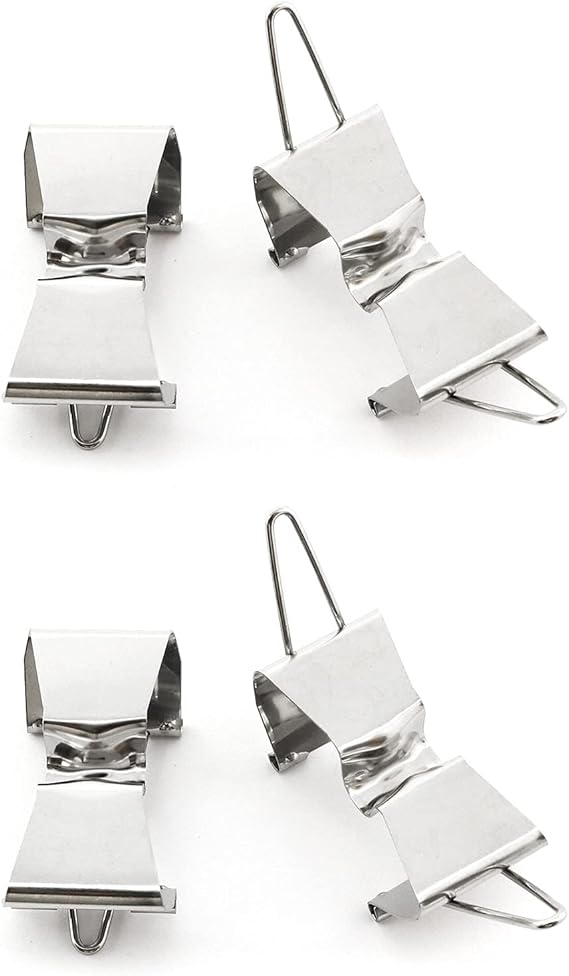 Amazon.com: heyous 4pcs Stainless Steel Wet Canvas Clips Hold 2 Canvas ...