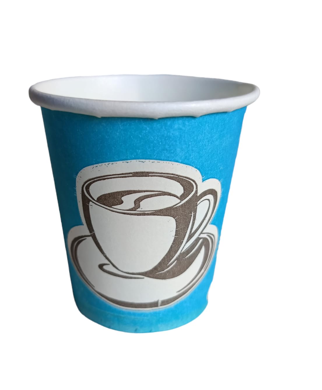 K Paper Cups (110ml, Blue) Tea/Coffee Cups, Disposable Paper Cups (100 ...
