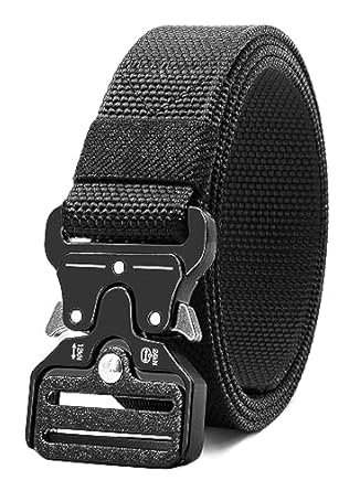 Buy CHAOREN Military Tactical Belt for Men 1.5", Military Style Nylon Belts with Quick Release ...