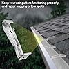Amazon.com: 5 Inch Gutter Hangers, Hidden Aluminum Gutter Brackets with ...