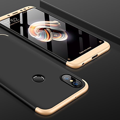 TECHNOFREAK ® Redmi Note5 Pro / Xiaomi Redmi Note 5 Pro Case 3 in1 360º ...