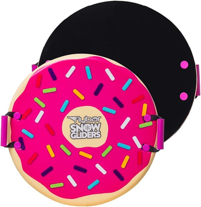 Amazon.com : Flybar Snow Sled for Kids and Toddlers- Foam Saucer Disc ...