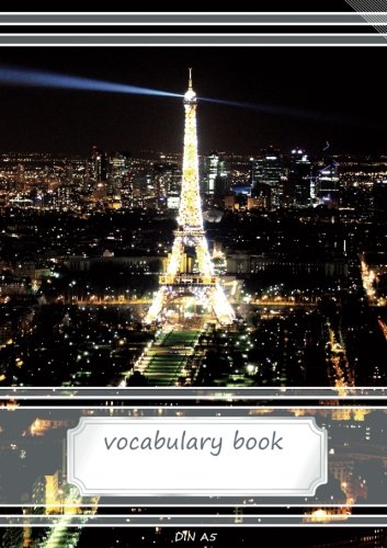 Vocabulary Book DIN A5: 2 columns, 70 lined pages, 21 rows each page ...