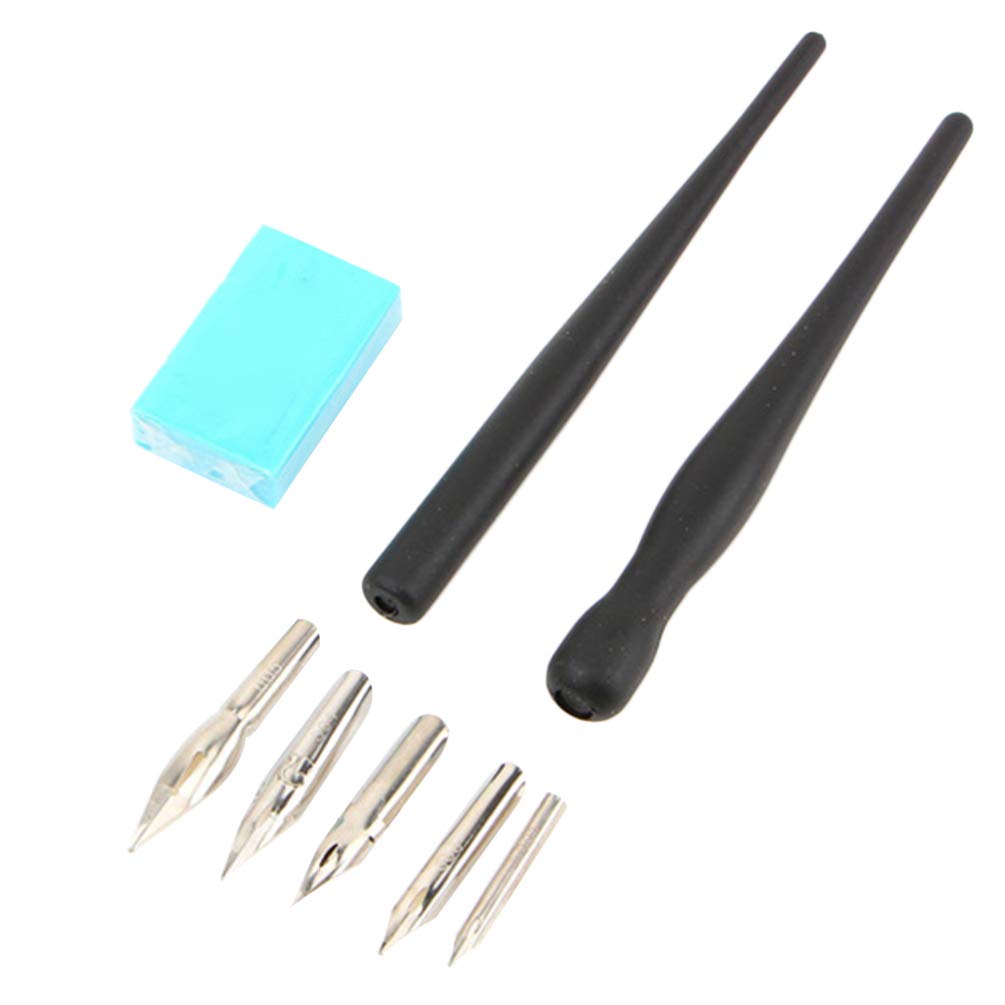 Buy Exceart Comic Pen Set Chrome Pen Nib Comic Drawing Painting Kit for ...