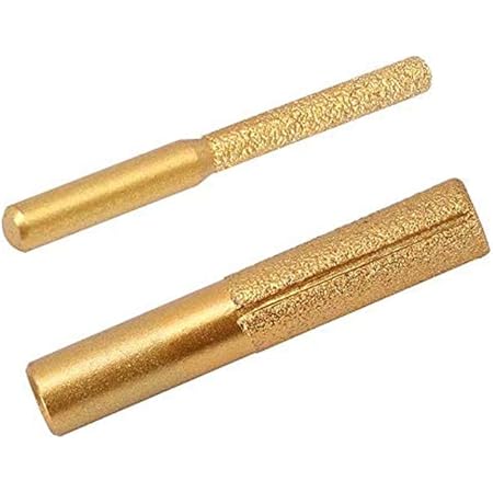 XMHF 1/2" Diamond Profile Straight Router Bit for Marble Granite Silver ...