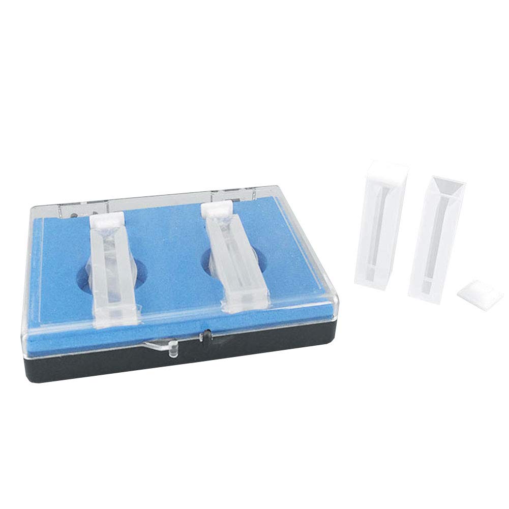 Buy Tansoole Visible Cuvette Cell Glass Spectrometer Micro Optical ...