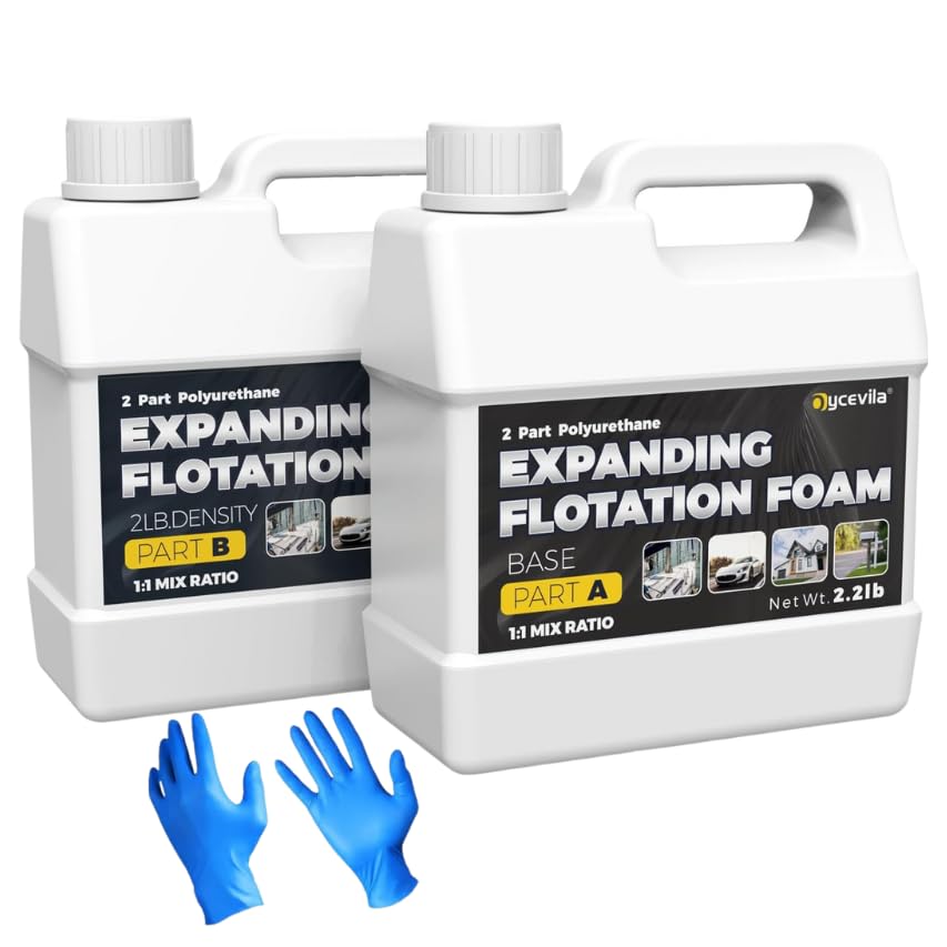 Buy 4.4 Pound Marine Flotation Foam, 2 Part Polyurethane Expanding Foam ...