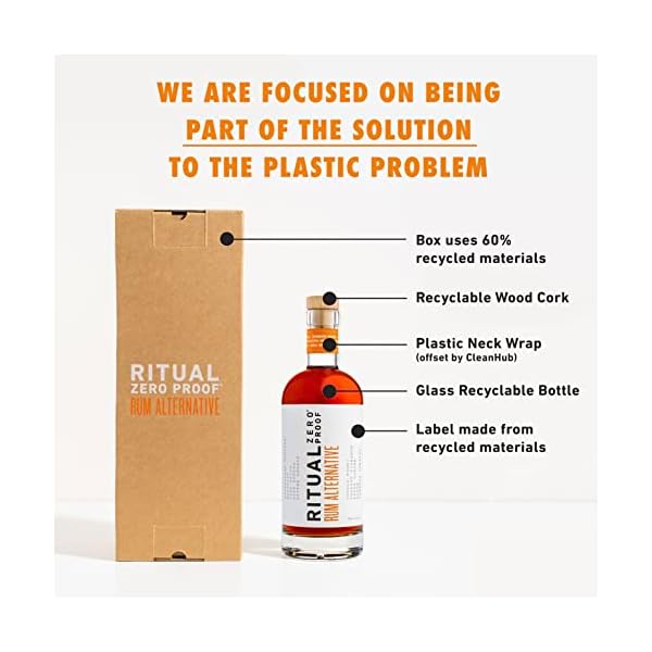 RITUAL ZERO PROOF Rum Alternative | Award-Winning Non-Alcoholic Spirit ...