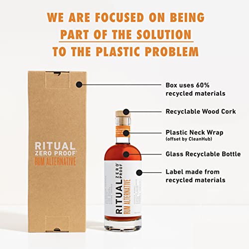 RITUAL ZERO PROOF Rum Alternative | Award-Winning Non-Alcoholic Spirit ...