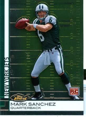 Amazon.com: 2009 Finest Mark Sanchez Rookie Card : Collectibles & Fine Art