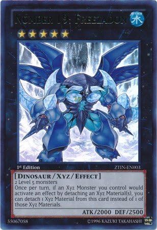 Amazon.com: YU-GI-OH! - Number 19: Freezadon (ZTIN-EN003) - 2013 Zexal ...