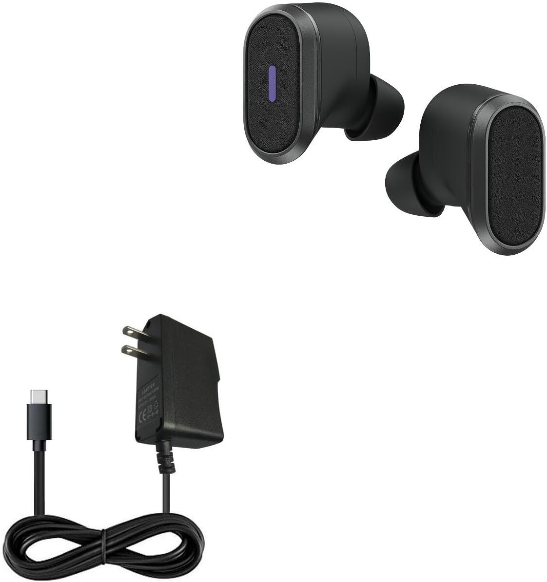 Amazon.com: BoxWave Charger Compatible with Logitech Zone True Wireless ...