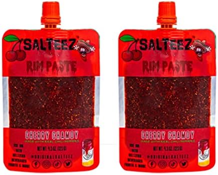 Amazon.com: Salteez Rim Paste - Cherry Chamoy Rim Paste for your Beers ...
