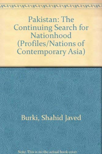 Amazon.com: Pakistan: The Continuing Search For Nationhood ...