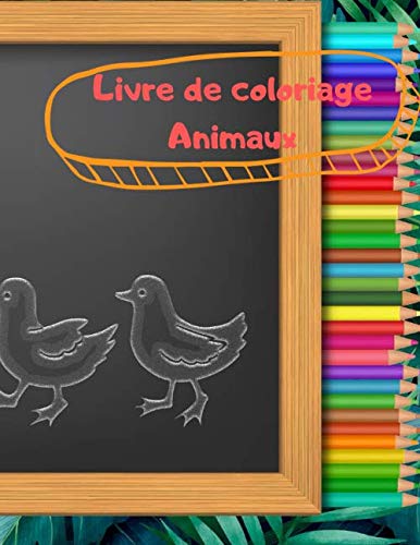 Amazon.com: Livre de coloriage animaux: Livres à colorier des animaux ...